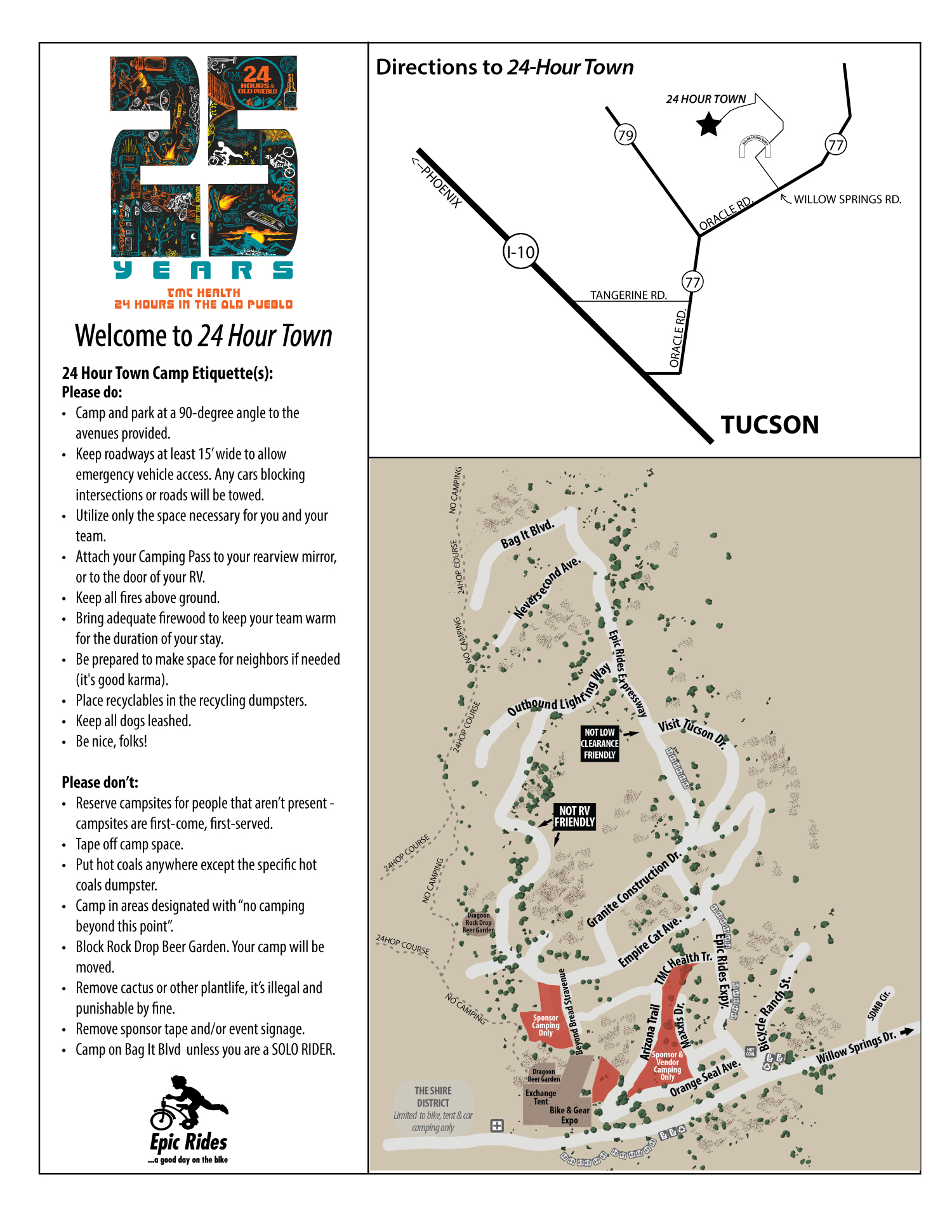 24HOP Event Weekend Guide – Epic Rides …a good day on the bike